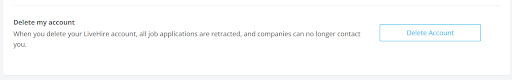 Deleting Your LiveHire Profile – LiveHire Talent
